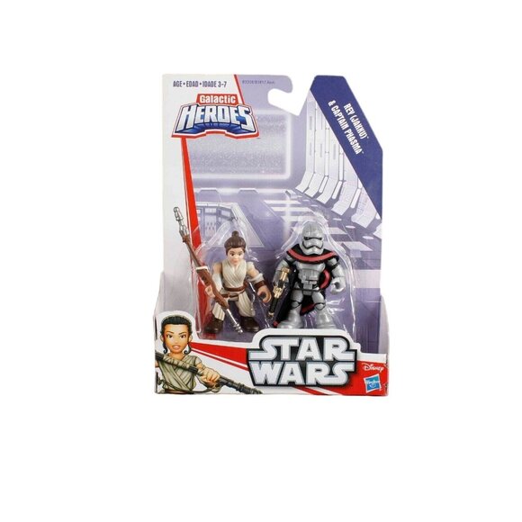 Hasbro | Toys | Hasbro Galactic Heroes Rey Jakku Captain Phasma 3 ...